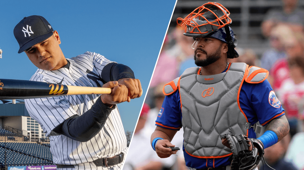 New York's catcher cousins: Omar and Carlos Narvaez have each other's ...