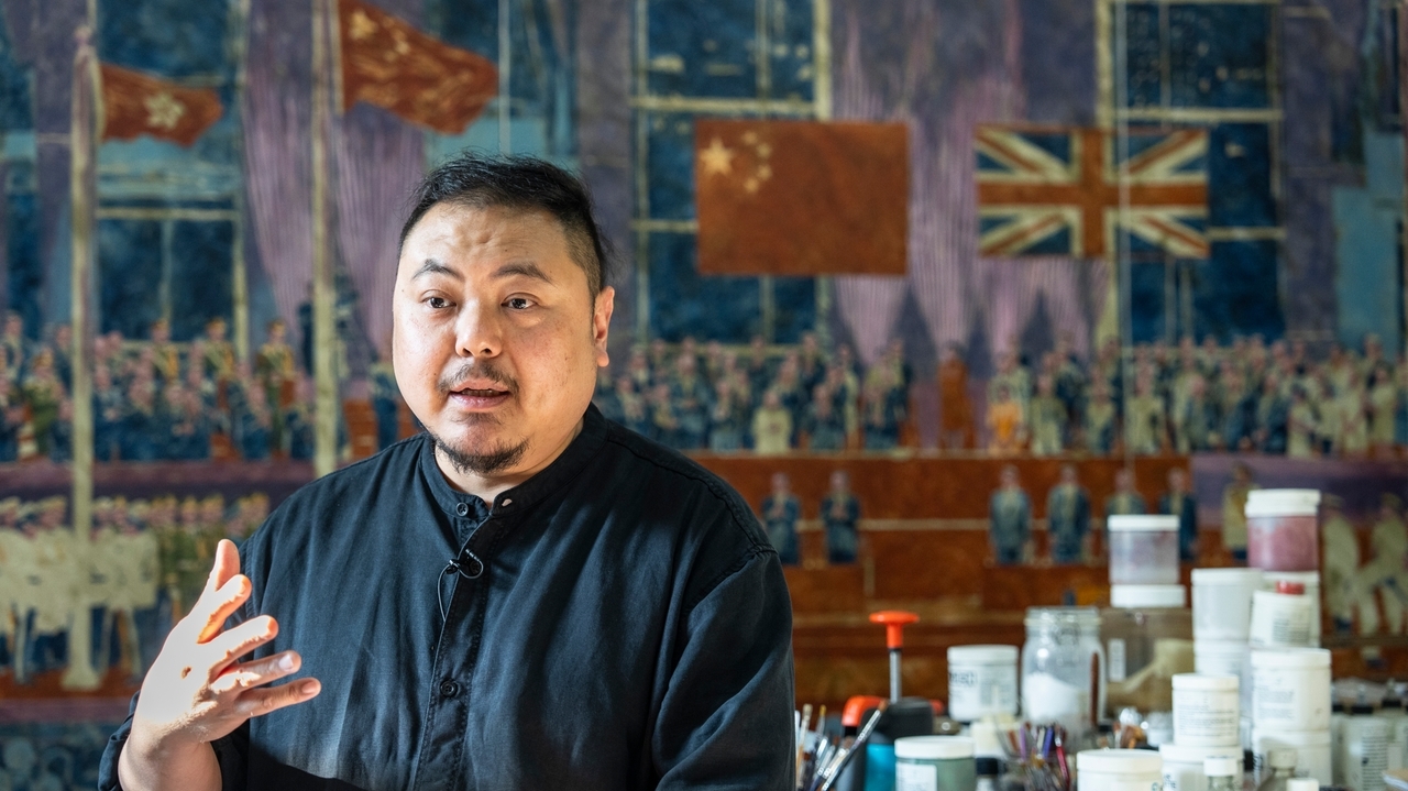 Hong Kong painter draws inspiration from city's recent history in works ...