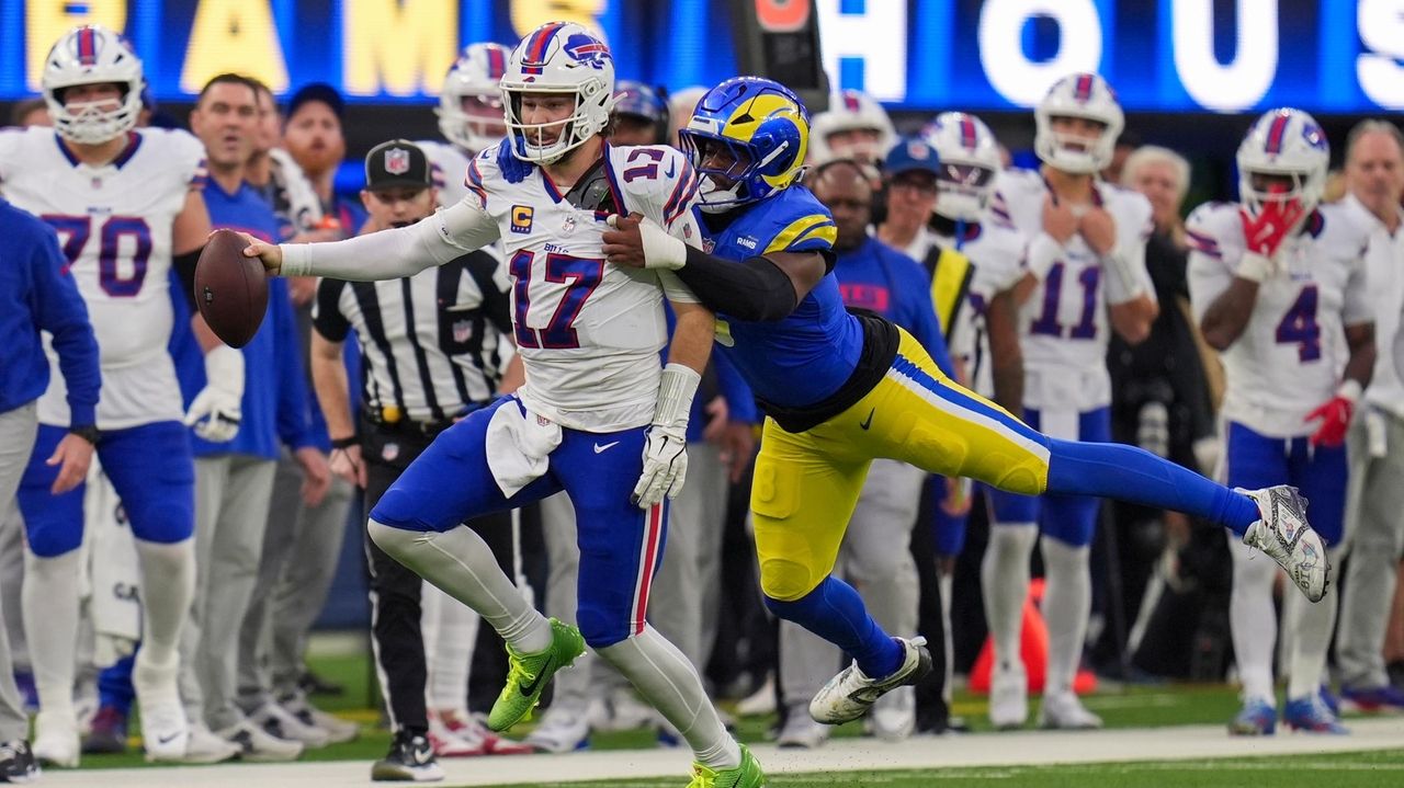 Allen sets NFL mark with 3 TD passes and 3 TD runs, but Stafford's Rams ...