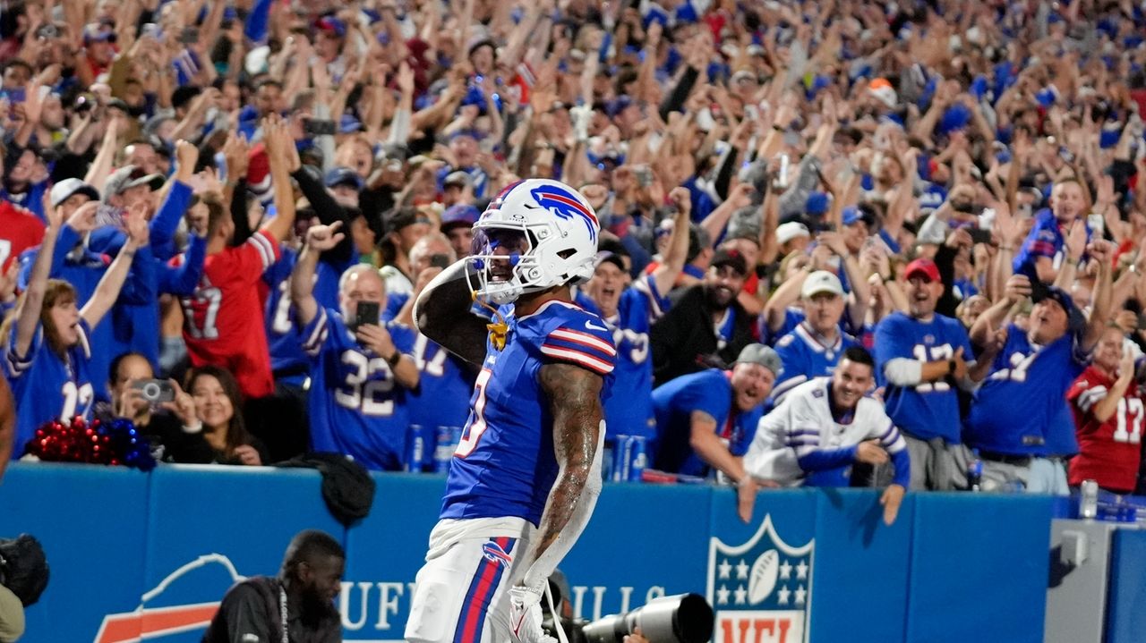 Bills rookie receiver Keon Coleman overcame a 1st-quarter benching to ...