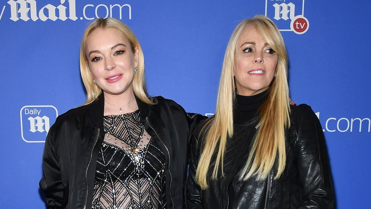 Michael and Dina Lohan react to Lindsay's baby news - Newsday