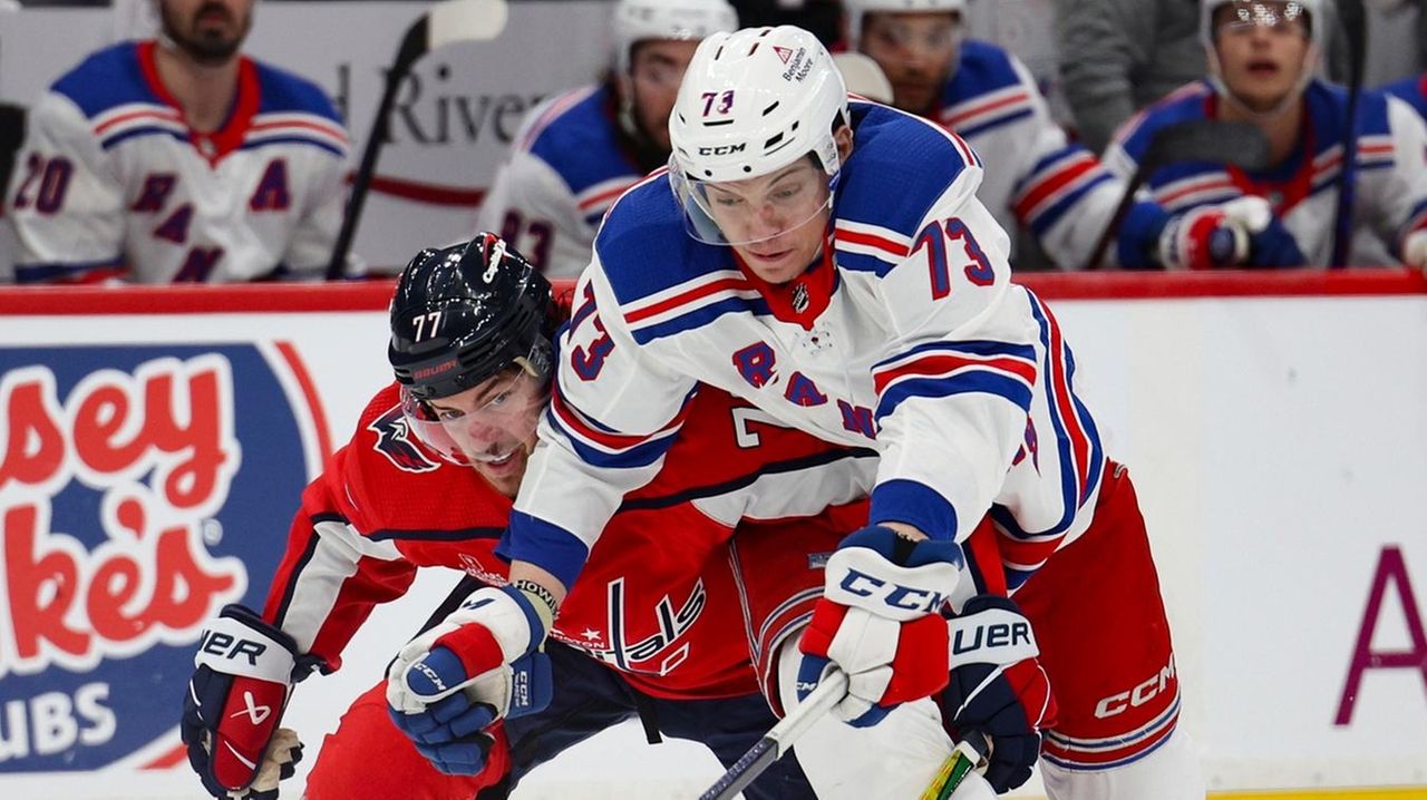 Rangers' Matt Rempe continues to impact playoff games while playing the ...