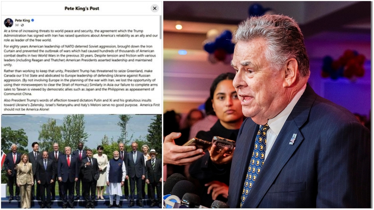 Nassau's Pete King slams Trump amid primaries - Newsday
