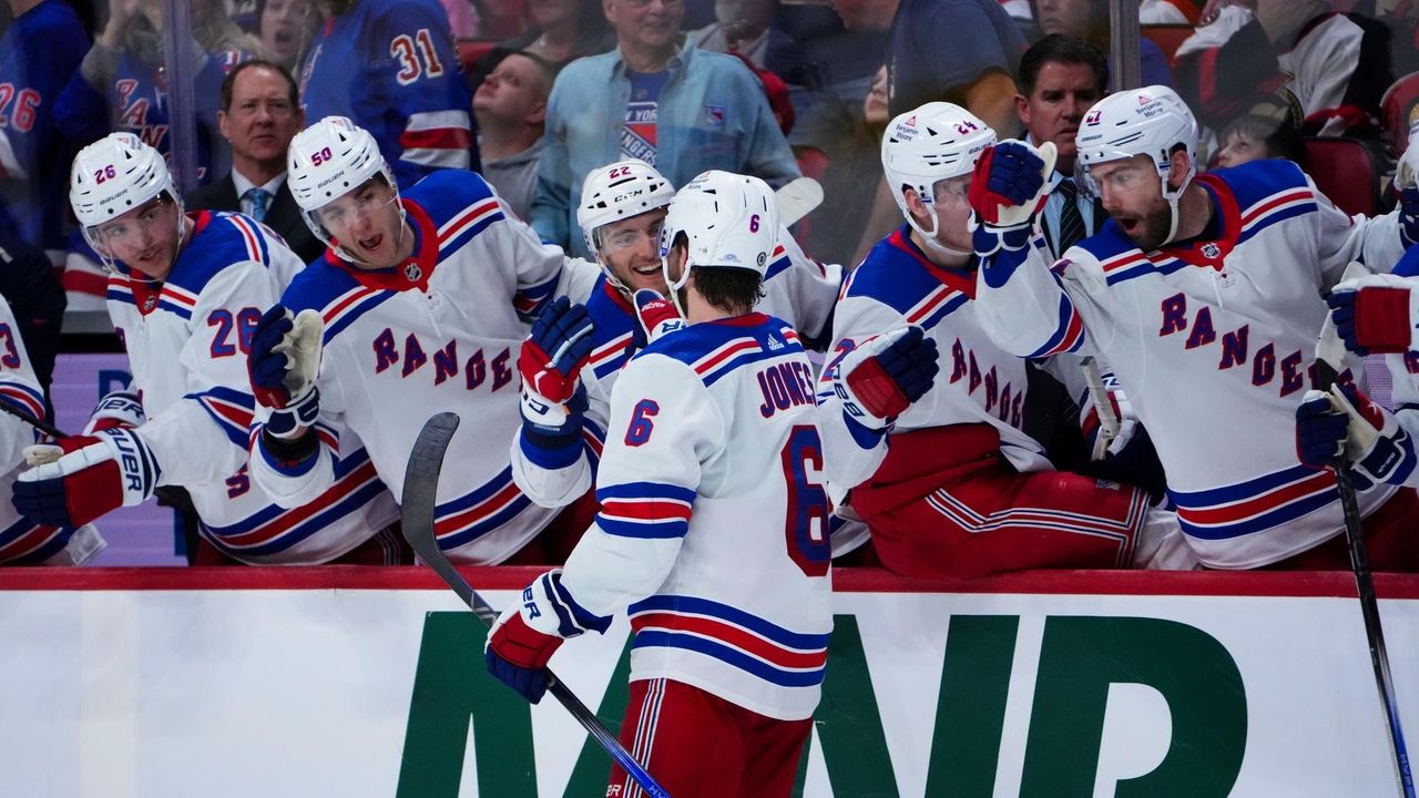 Rangers score seven unanswered goals in Ottawa - Newsday