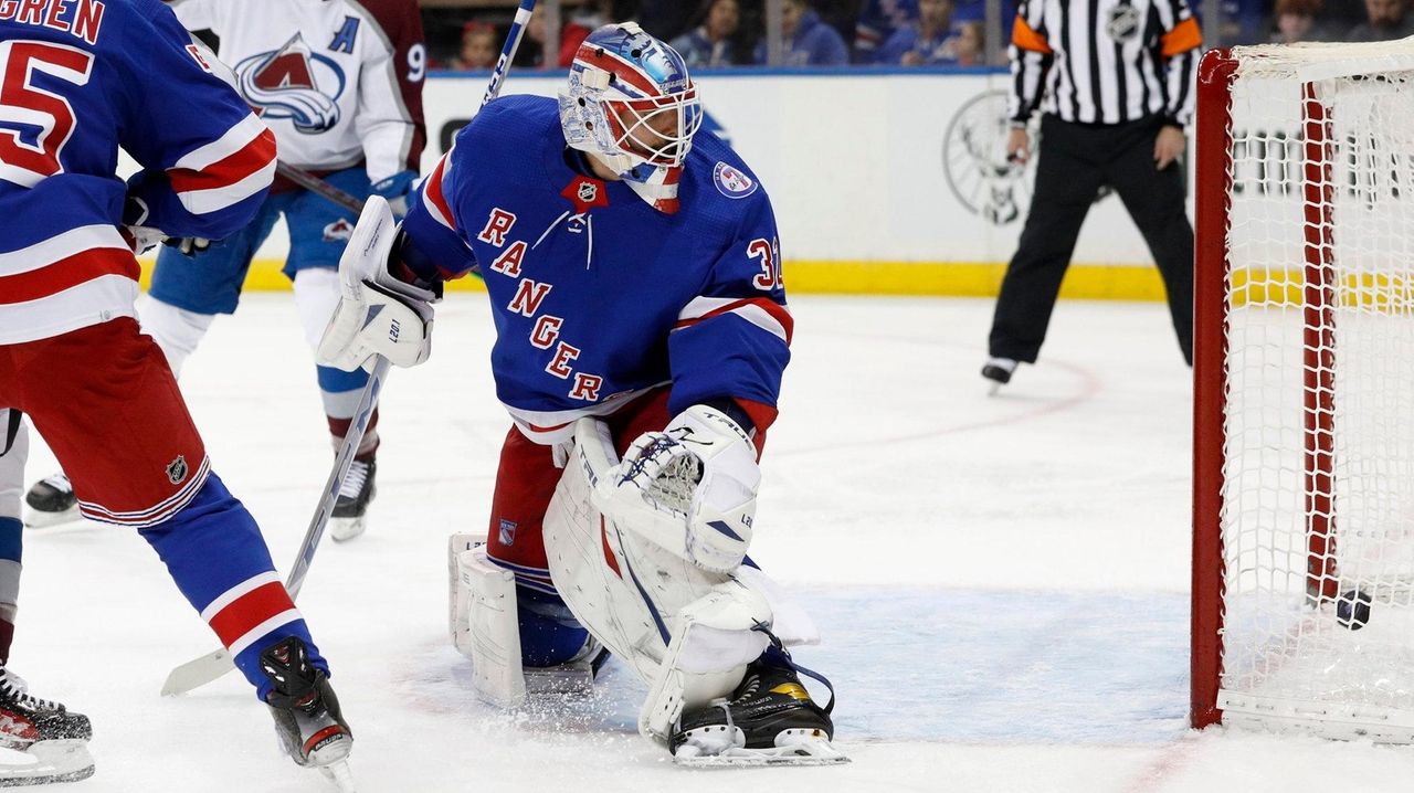 Rangers' win streak ends at 7 in loss to Avalanche at MSG - Newsday