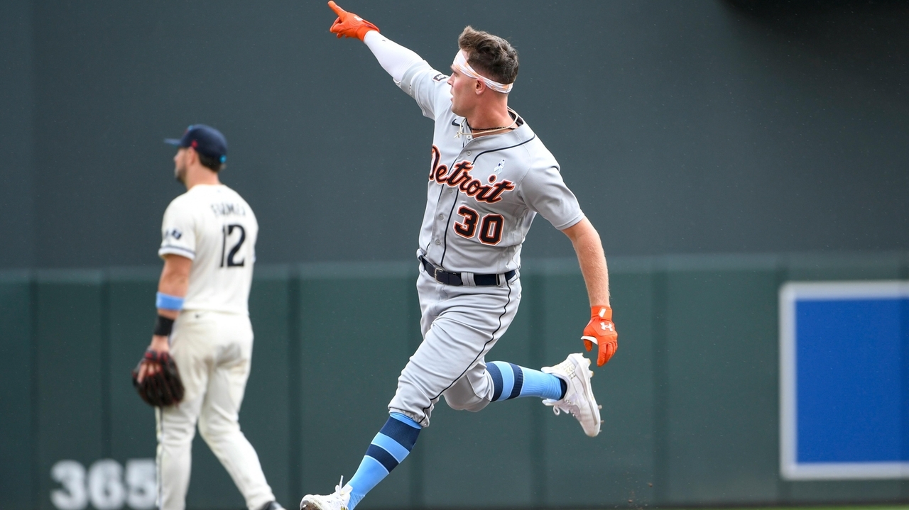 Torkelson, Carpenter homer as Tigers beat Twins 6-4 to take 3 of 4 in ...