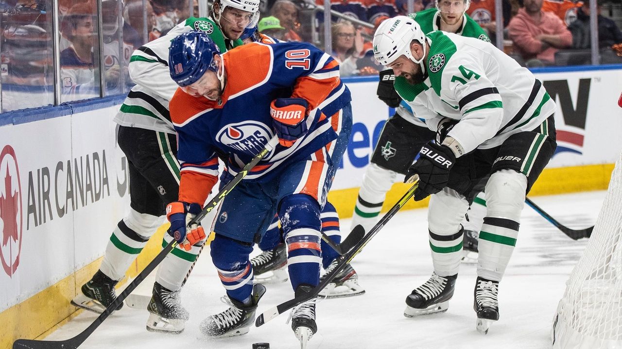 Oilers and Stars even at 2-2 in West Final after wild swings of momentum and big comebacks - Newsday