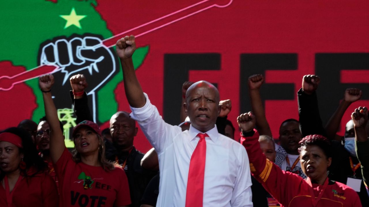 South African opposition leader Julius Malema is found guilty on gun charges - Newsday
