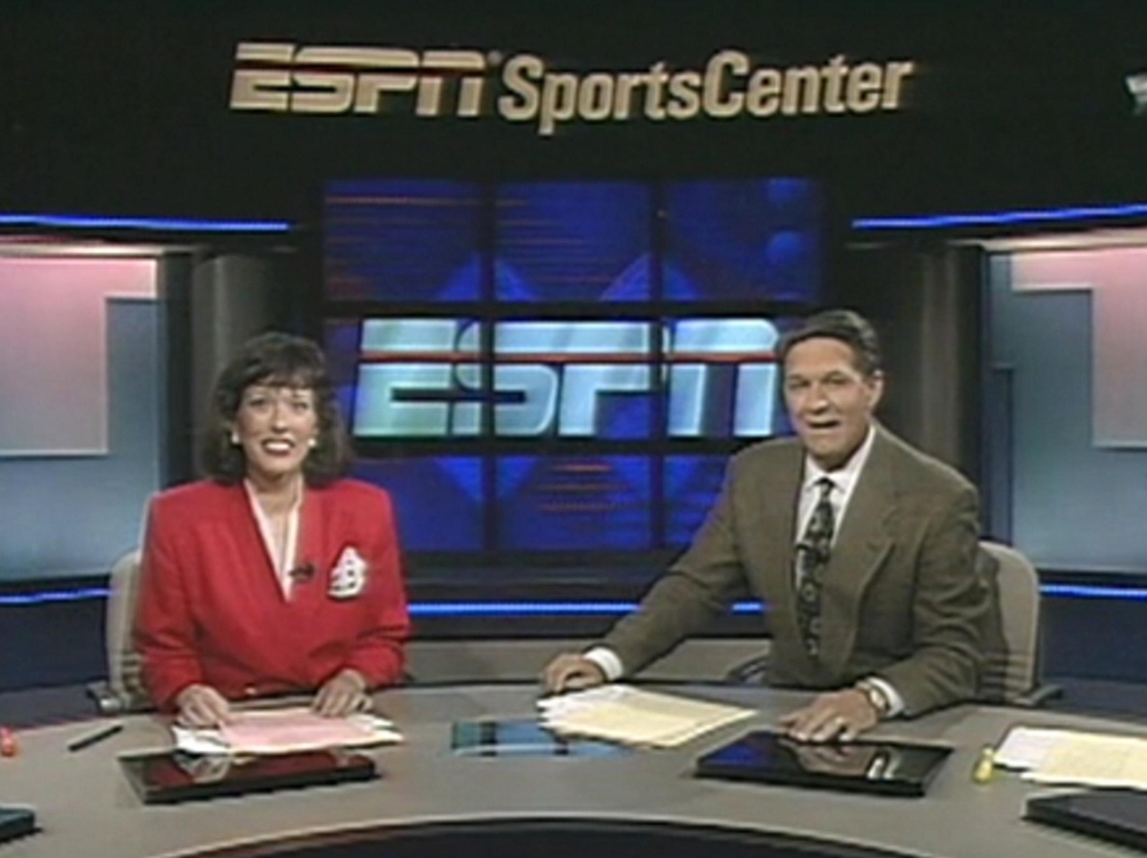 Linda Cohn on ESPN 'SportsCenter' through the years - Newsday