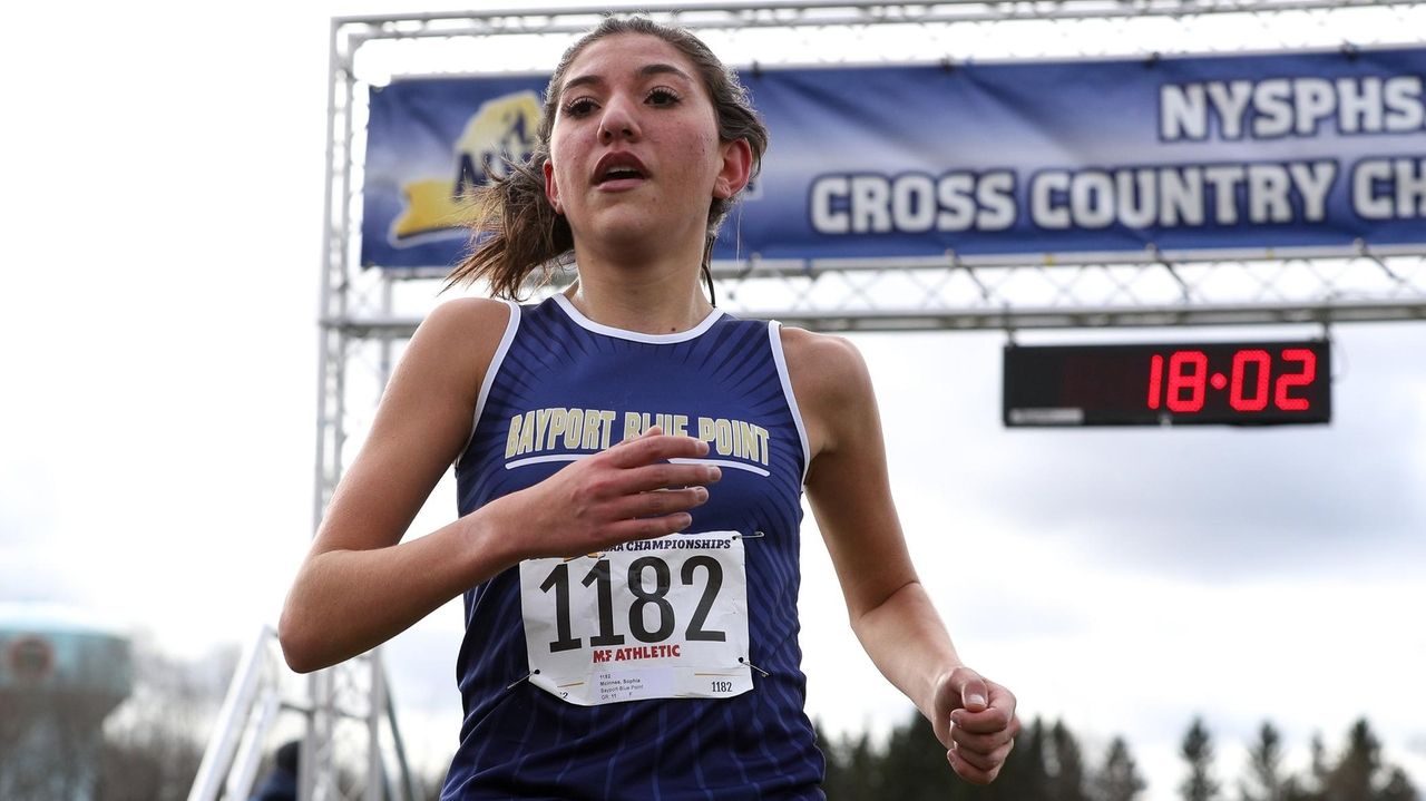 Bayport-Blue Point's Sophia McInnes left the competition far behind her ...