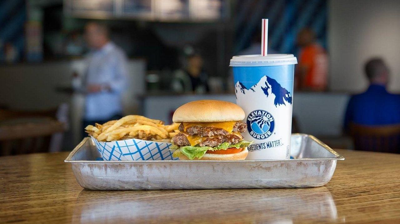 Elevation Burger opens in Plainview, offering organic-beef burgers ...