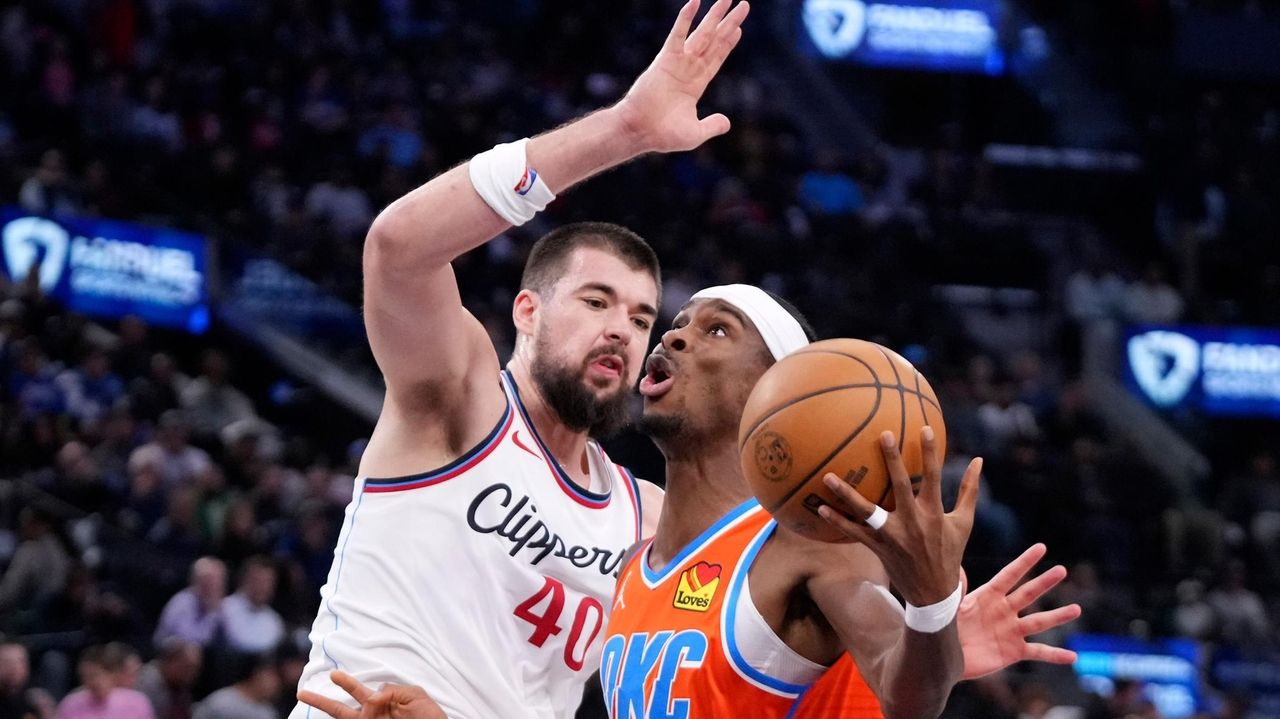 Thunder extend perfect start with 105-92 win over Clippers - Newsday