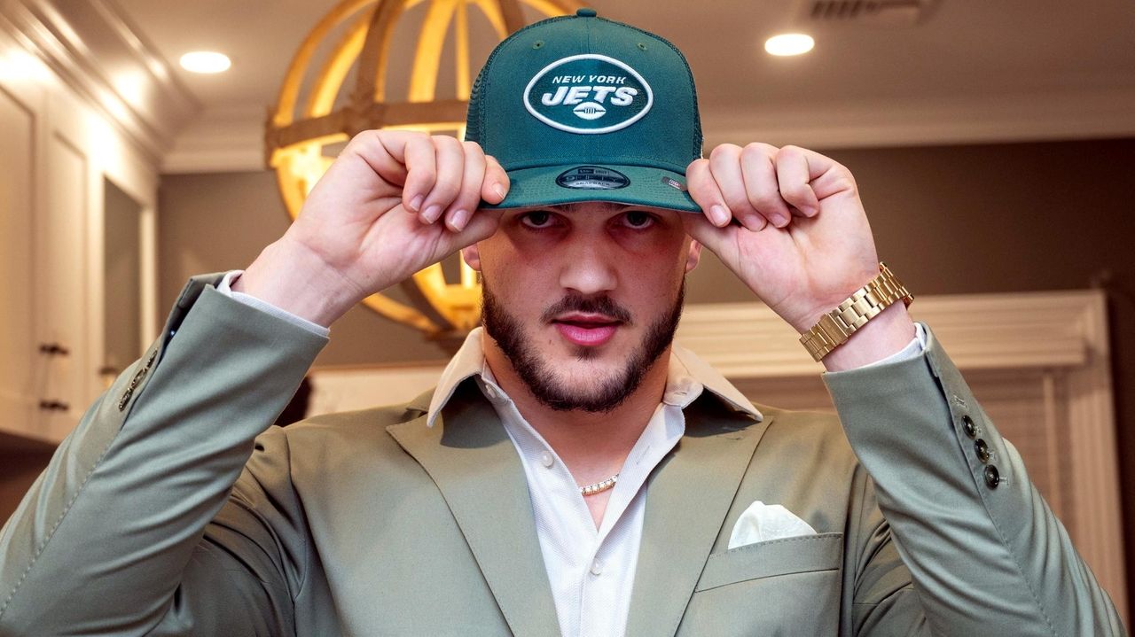 NFL Draft: LI's Jeremy Ruckert can't wait to start his career with Jets ...