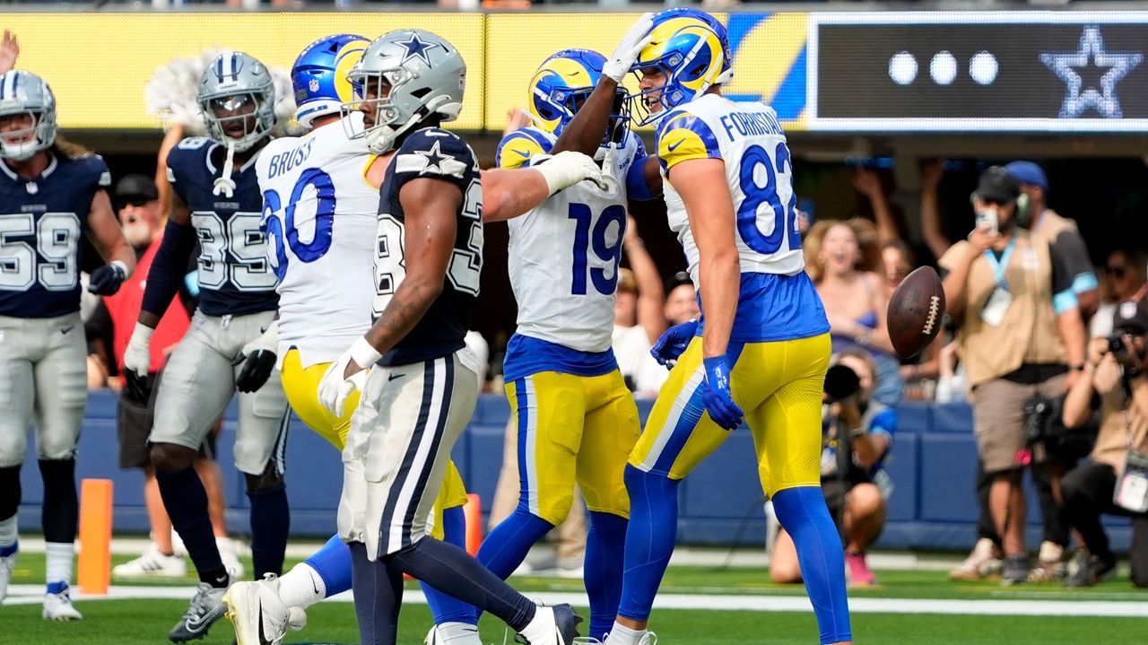Stetson Bennett shakes off 4 INTs, throws winning TD in final seconds as Rams edge Cowboys, 13 ...