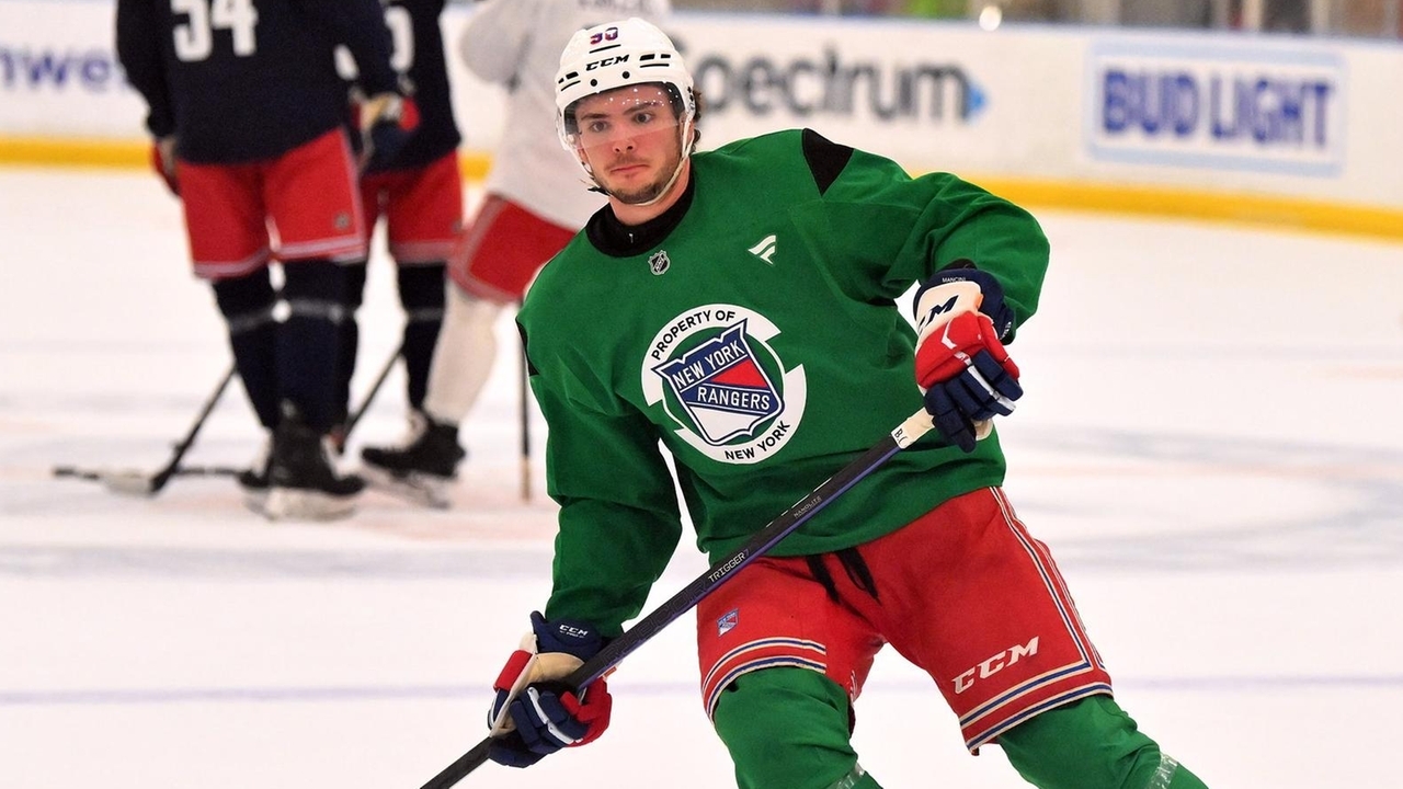 Rangers rookie defenseman Victor Mancini puts himself on radar with ...