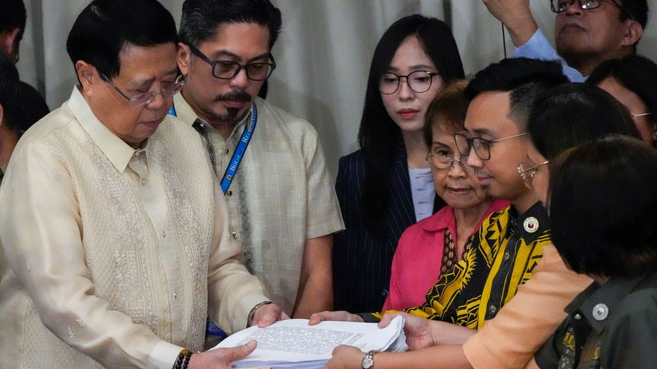 Activists file second impeachment complaint against embattled Philippine Vice President Duterte ...