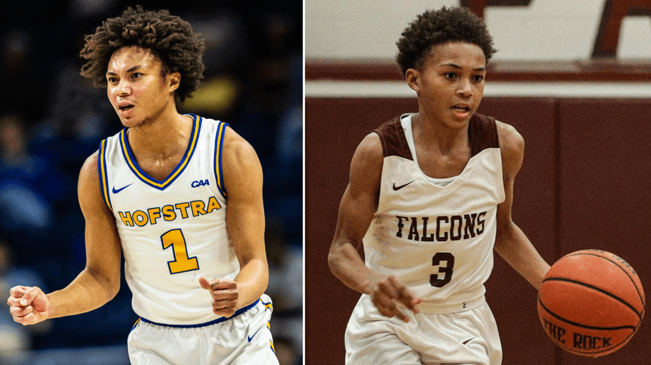 Hofstra has a good one . . . a real good one . . . in Preston Edmead ...