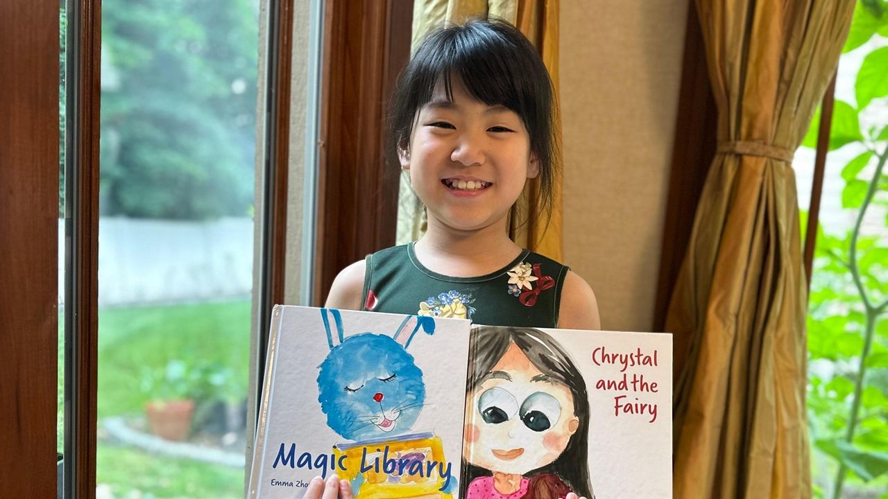 Way to Go! Emma Zhou of Jericho donates book sale proceeds to help low ...