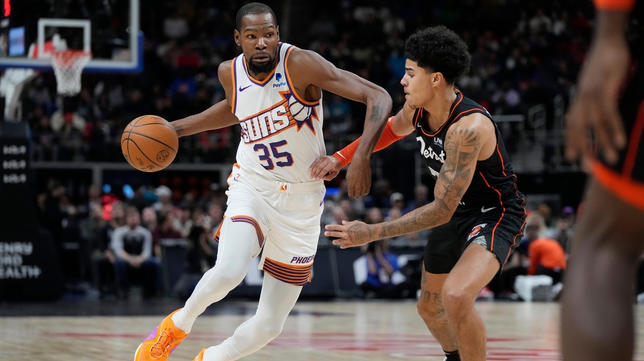 Kevin Durant scores season-high 41 points, Suns snap 3-game skid with ...