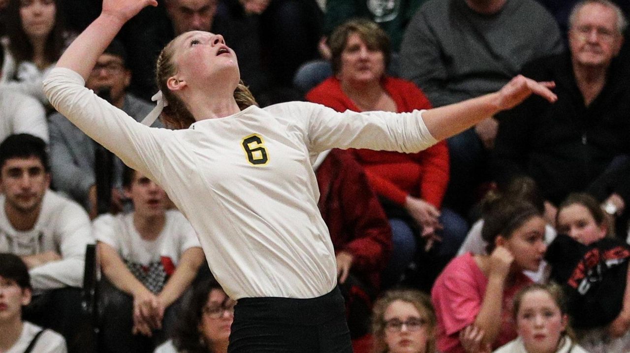 Grace Riddle's 15 kills lead Wantagh past Mineola in semis - Newsday