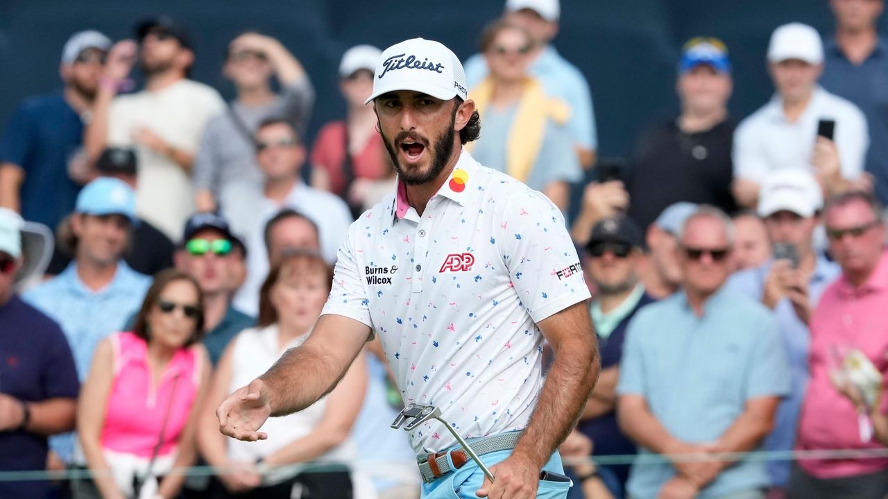 Max Homa sets course record at Olympia Fields to lead BMW Championship - Newsday