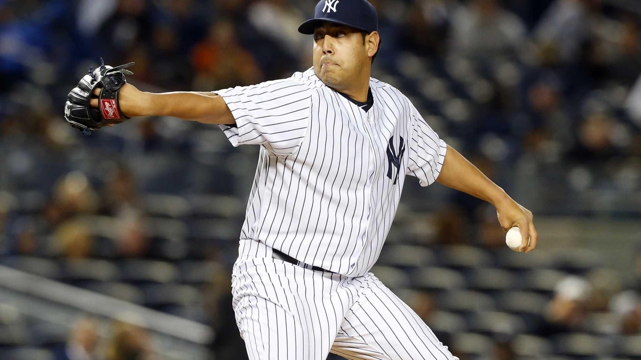 Vidal Nuno makes MLB debut for Yankees - Newsday