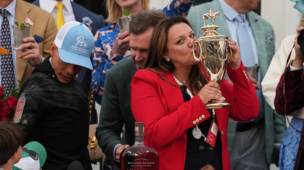Golden Tempo takes the Kentucky Derby as Cherie DeVaux becomes the 1st ...