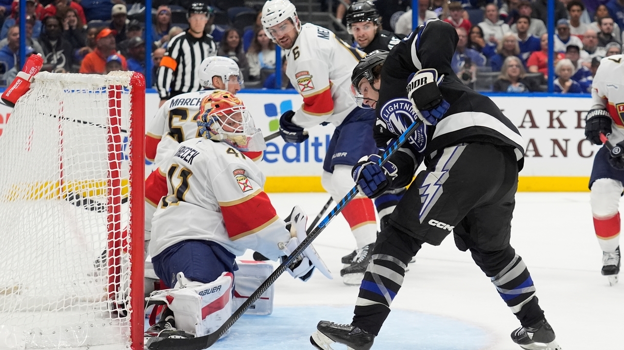 Brayden Point's goal, 2 assists help Lightning beat Panthers 5-1 - Newsday