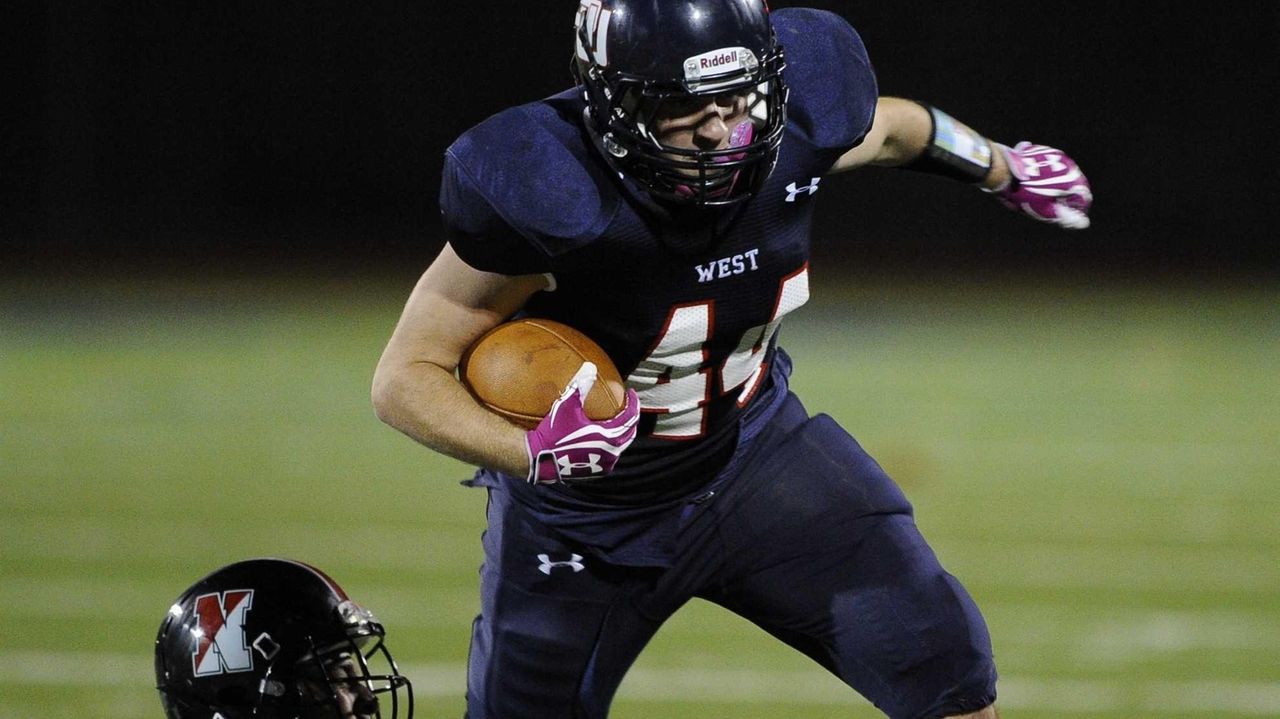 Logan Greco gains 225 rushing yards as Smithtown West beats Newfield ...
