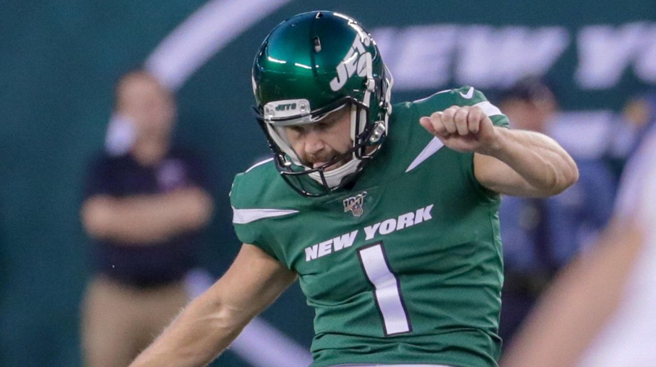 Taylor Bertolet kicking for a job in Jets' preseason finale - Newsday