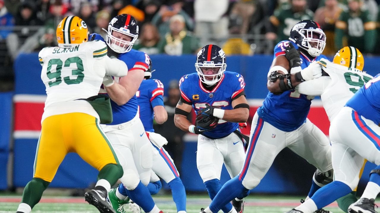 Giants' O-line played vital part in win over Green Bay - Newsday