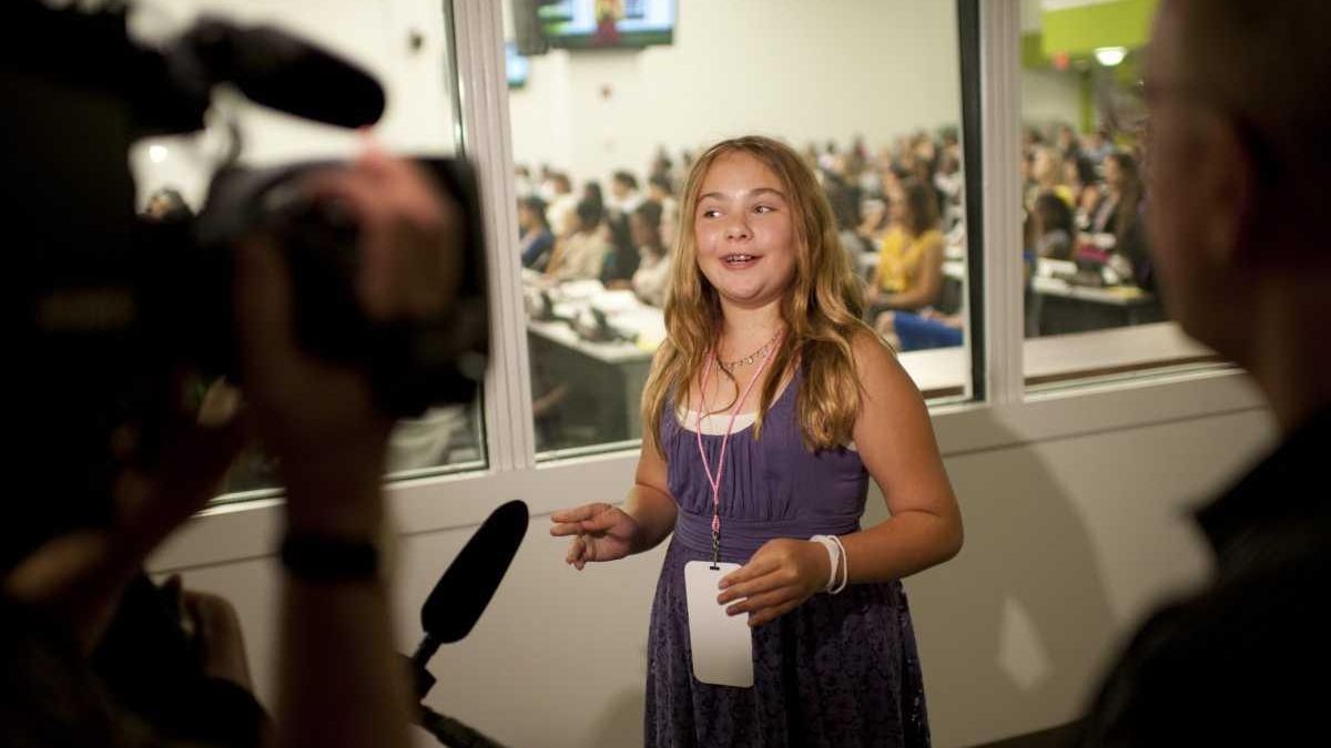 Girls from around world gather at UN - Newsday