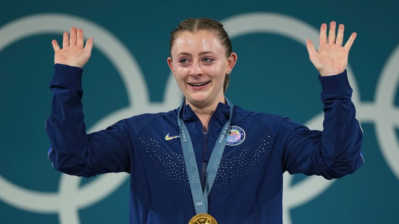 Olivia Reeves wins the United States' first Olympic gold medal in ...