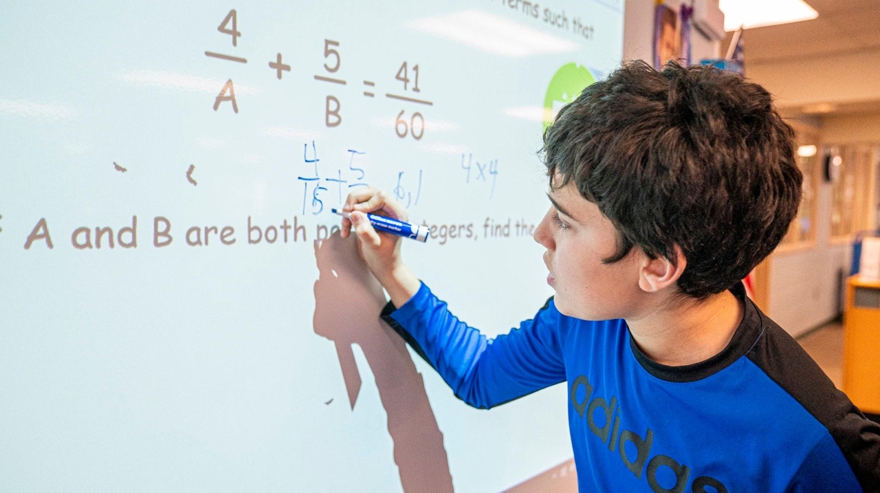 Middle school competitors come to play — and do math - Newsday