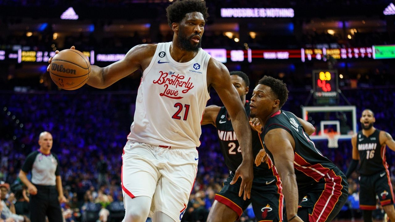 Embiid wins NBA's scoring race, Harden takes assist title - Newsday
