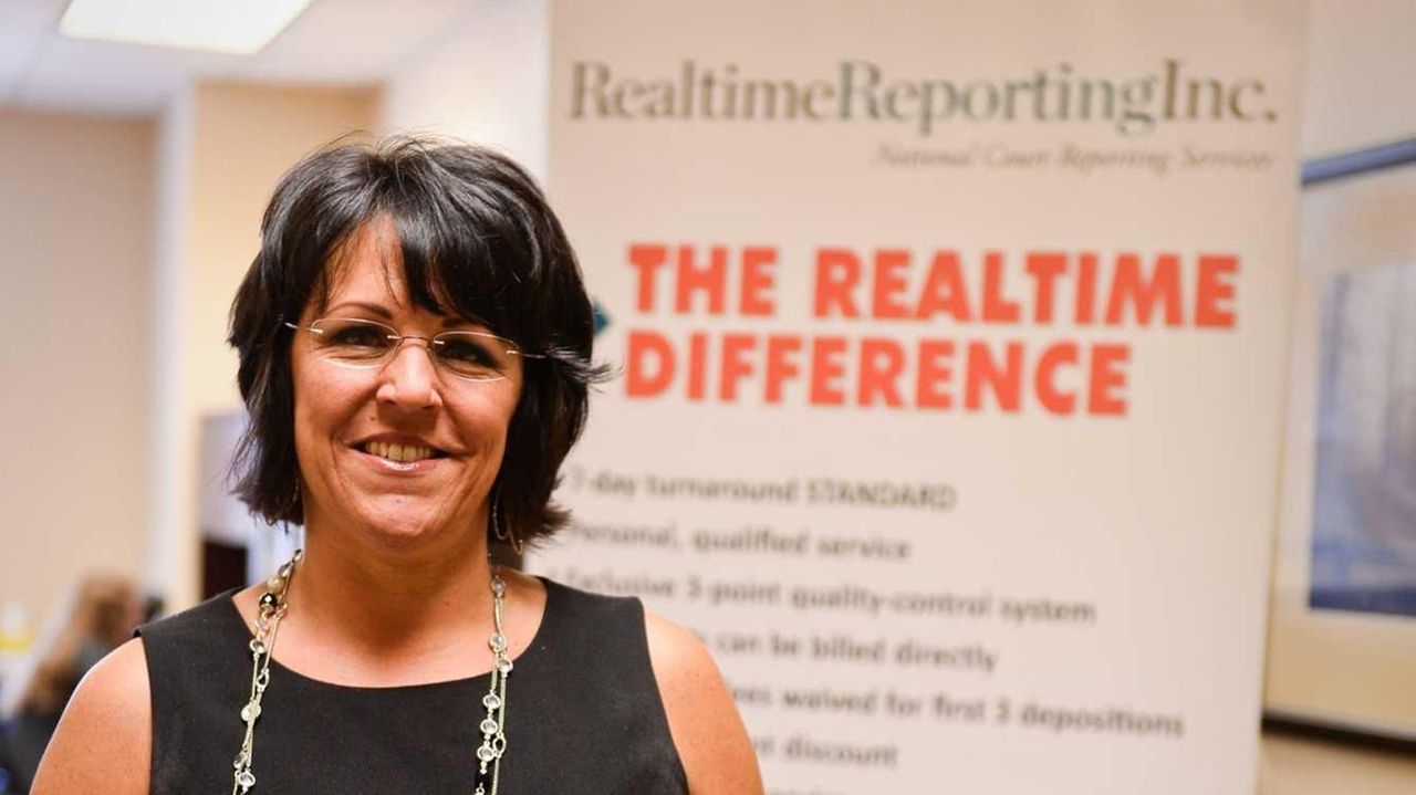 Ellen Birch explains how LI court reporting service has grown - Newsday