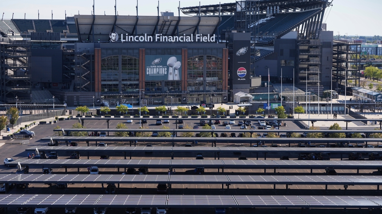 From composting to solar panels, NFL stadiums are working to be more ...