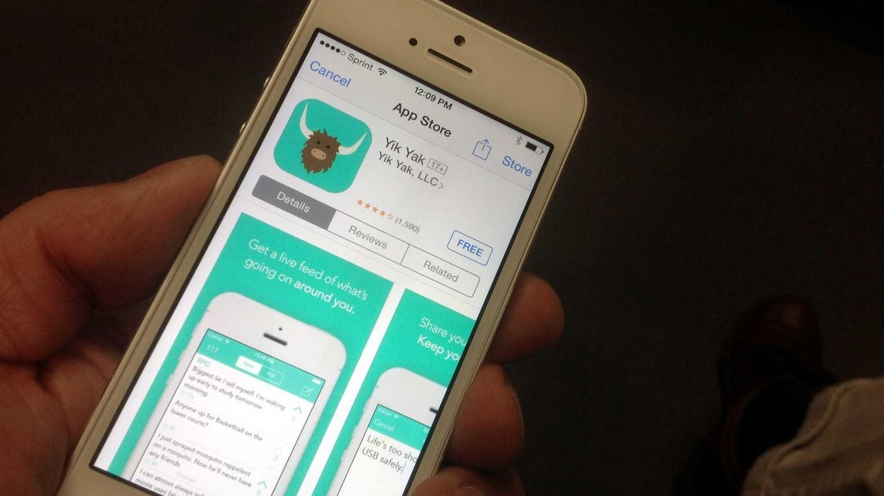 Yik Yak app's anonymous posts draw warnings from school officials - Newsday