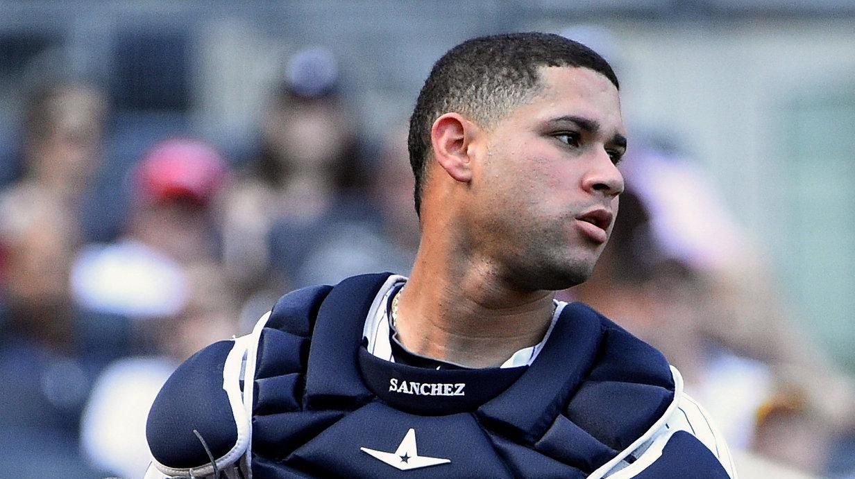 Yankees tradition: Gary Sanchez receives Thurman Munson Award - Newsday