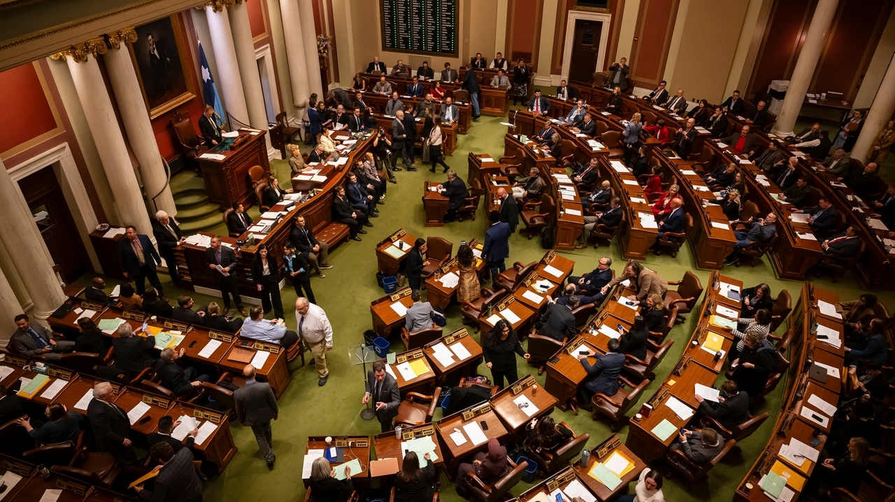 Democrats end boycott of Minnesota House after agreeing to power ...