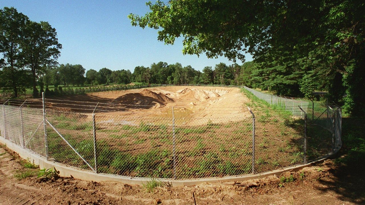 Deer sometimes find a home in sumps that capture stormwater on Long ...