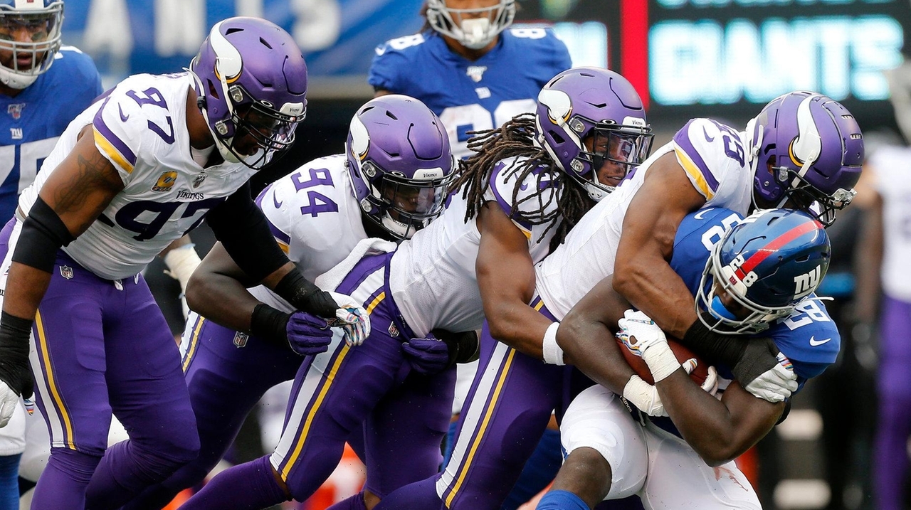 Giants' backfield running on empty - Newsday