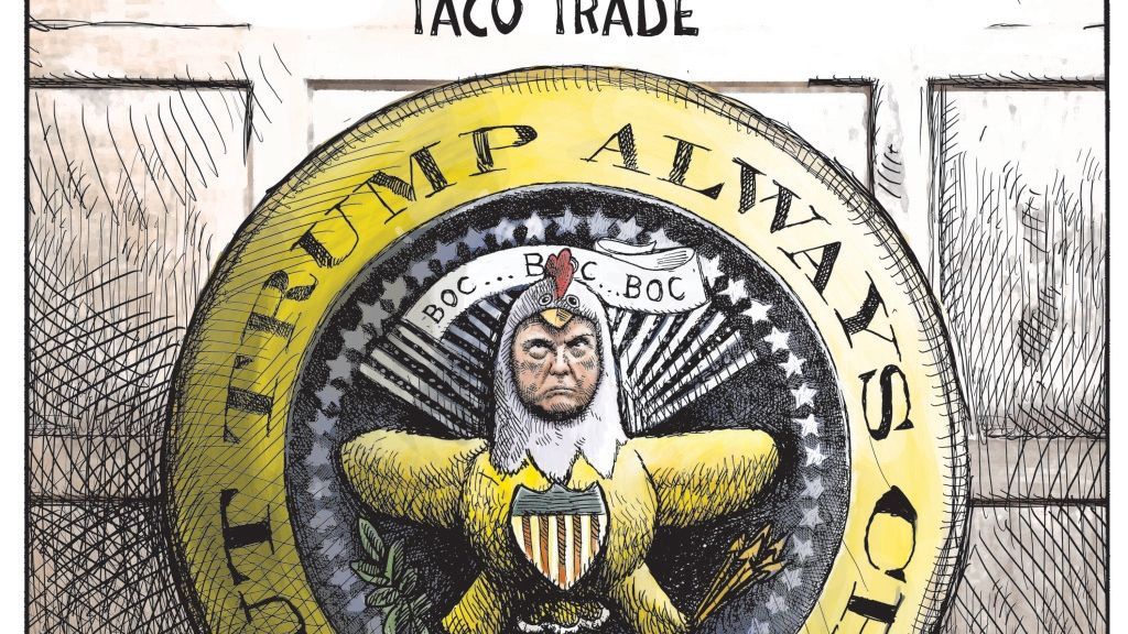 Trump tariffs cartoons - Newsday