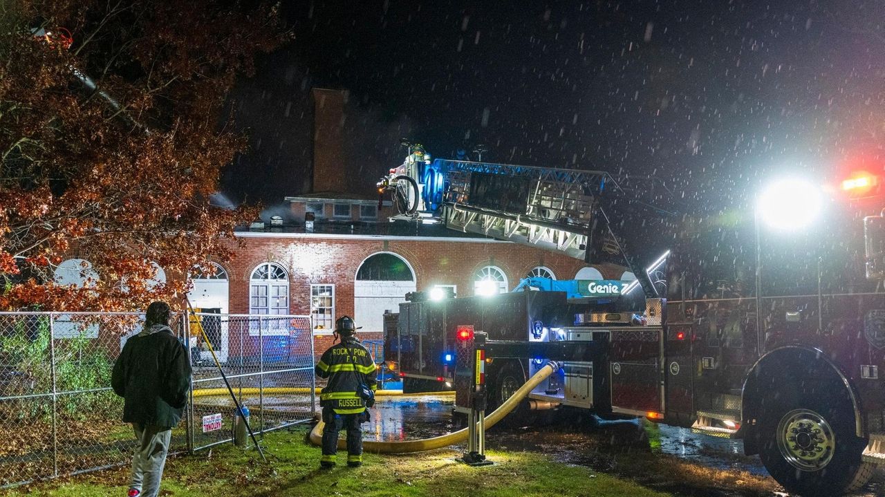 Fire erupts at Tesla Science Center at Wardenclyffe - Newsday