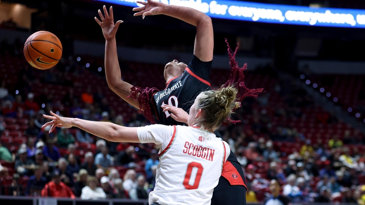 No. 21 UNLV women beat San Diego State for third consecutive Mountain ...