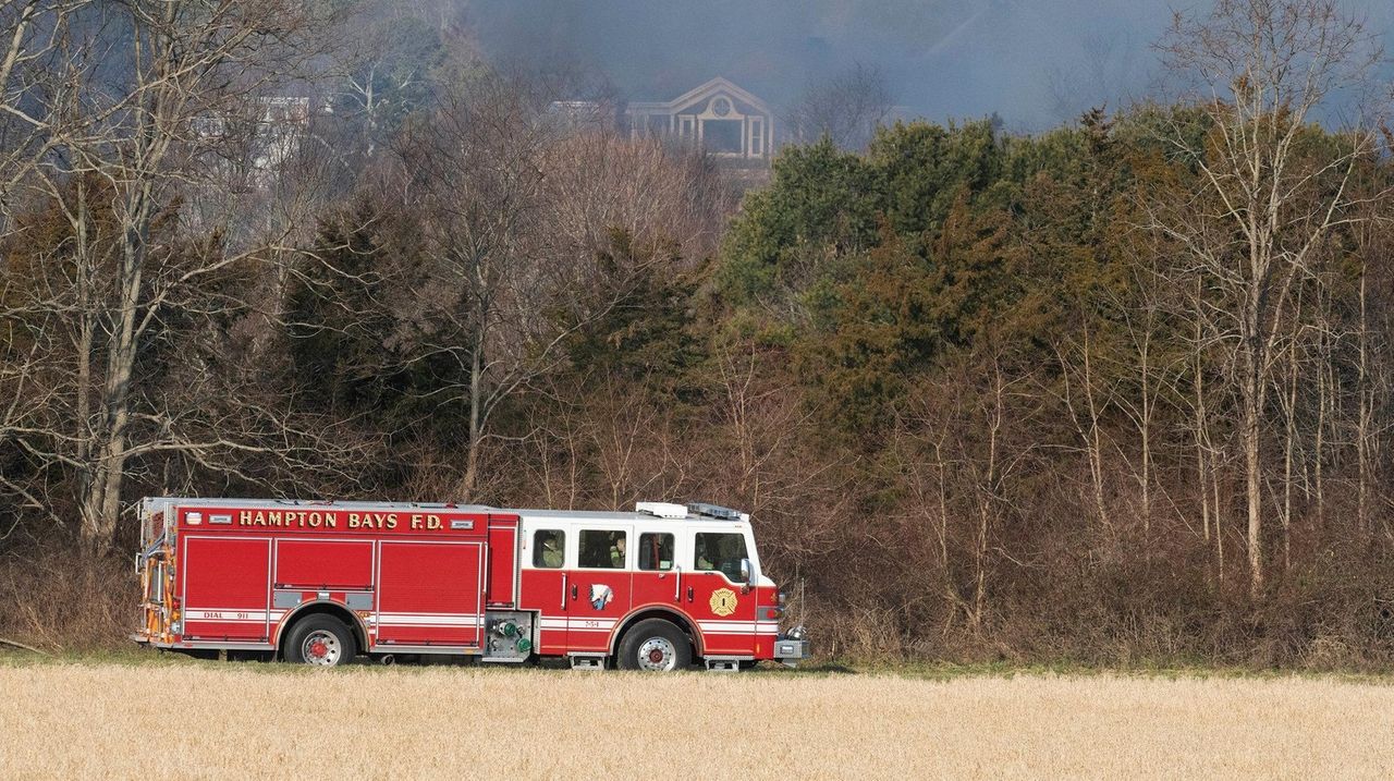 Massive fire at mansion of Hearst heiress, official says - Newsday