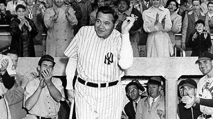 June 13, 1948: Babe Ruth's farewell at Yankee Stadium - Newsday
