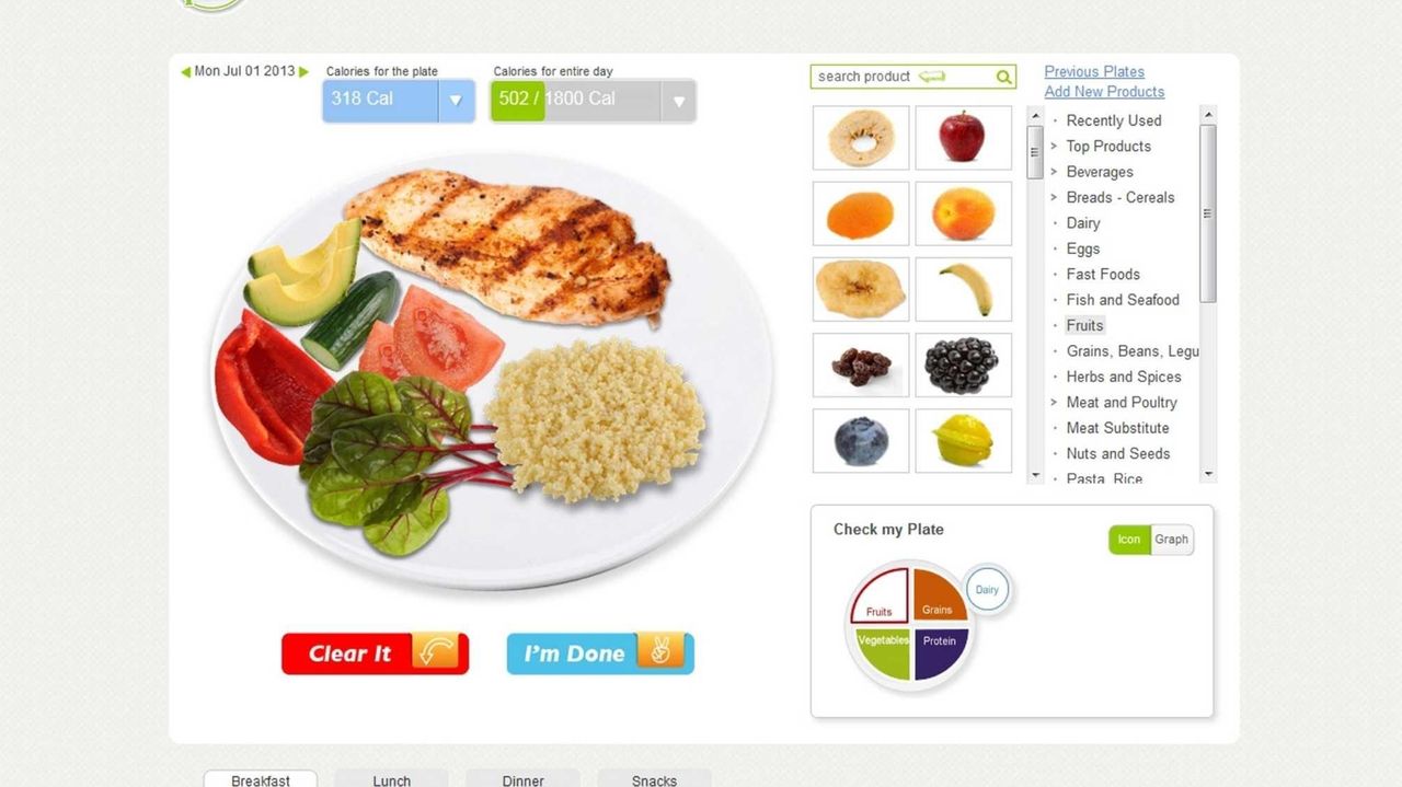 Make My Plate has healthy meal ideas - Newsday