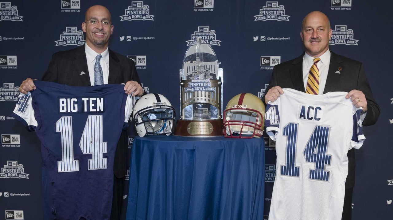 Penn State, Boston College excited about Pinstripe Bowl matchup - Newsday
