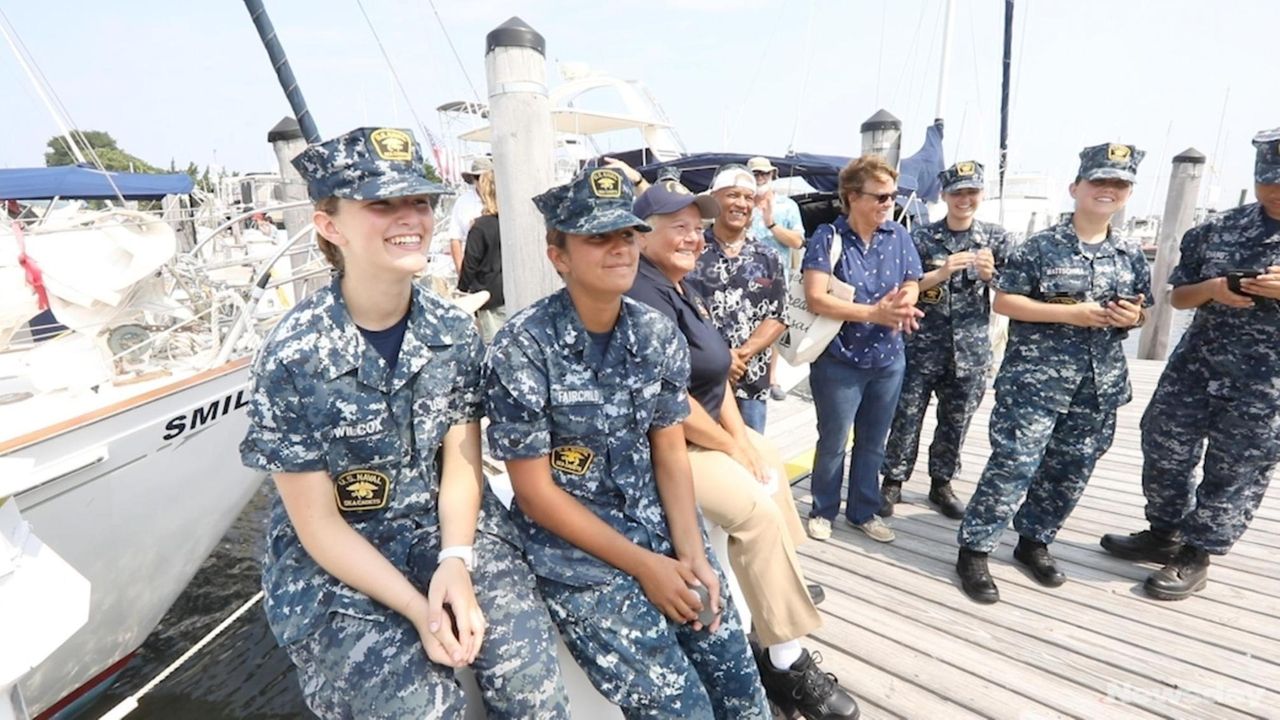 Six teens return to LI after nine-day, all-girl sailing journey - Newsday